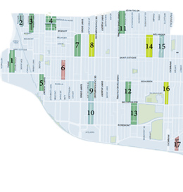 Ville De Montréal Arrondissement Rosemont La Petite Patrie Ruelles